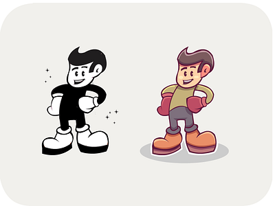 Retro Illustration Man designs, themes, templates and downloadable ...