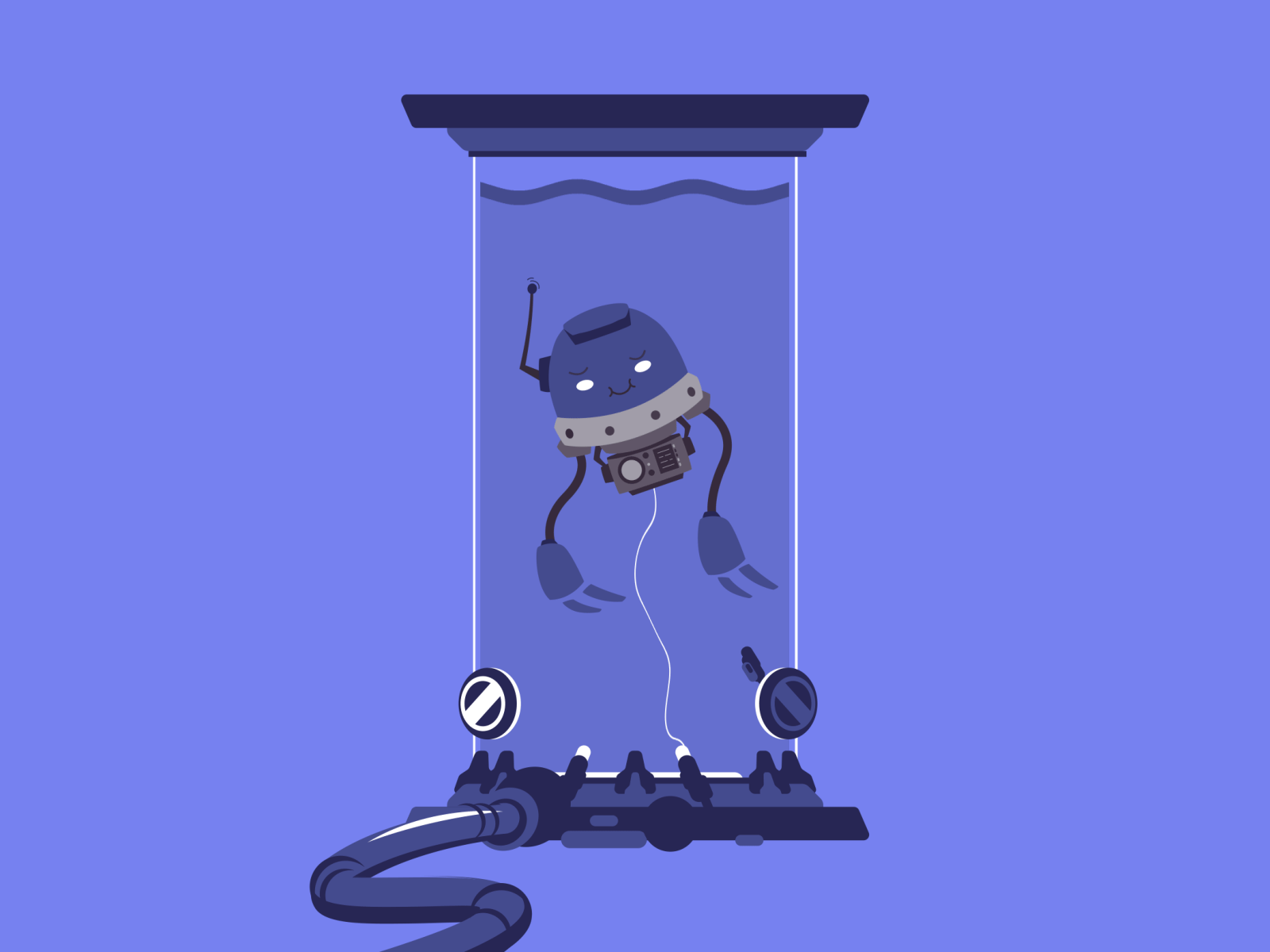 robot-3 by Malloy on Dribbble