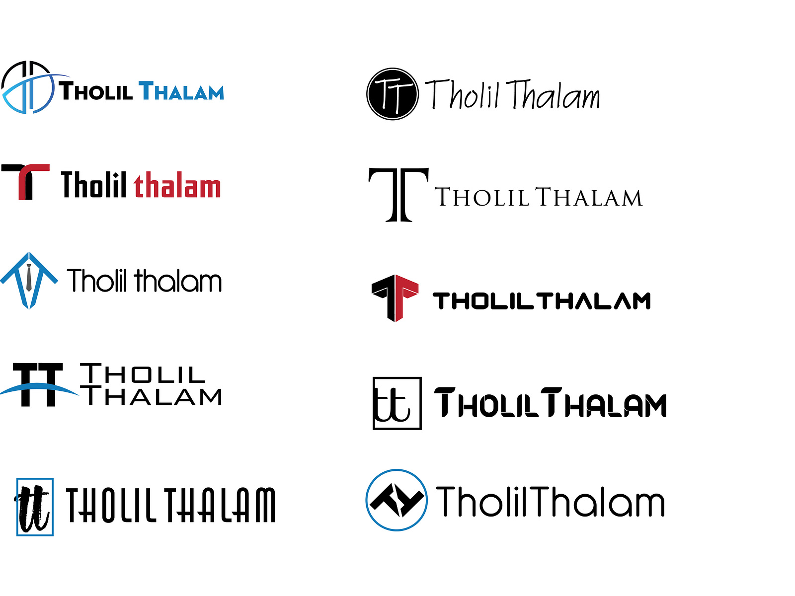 Logo Designing - THOLIL THALAM by Arun Prasad on Dribbble