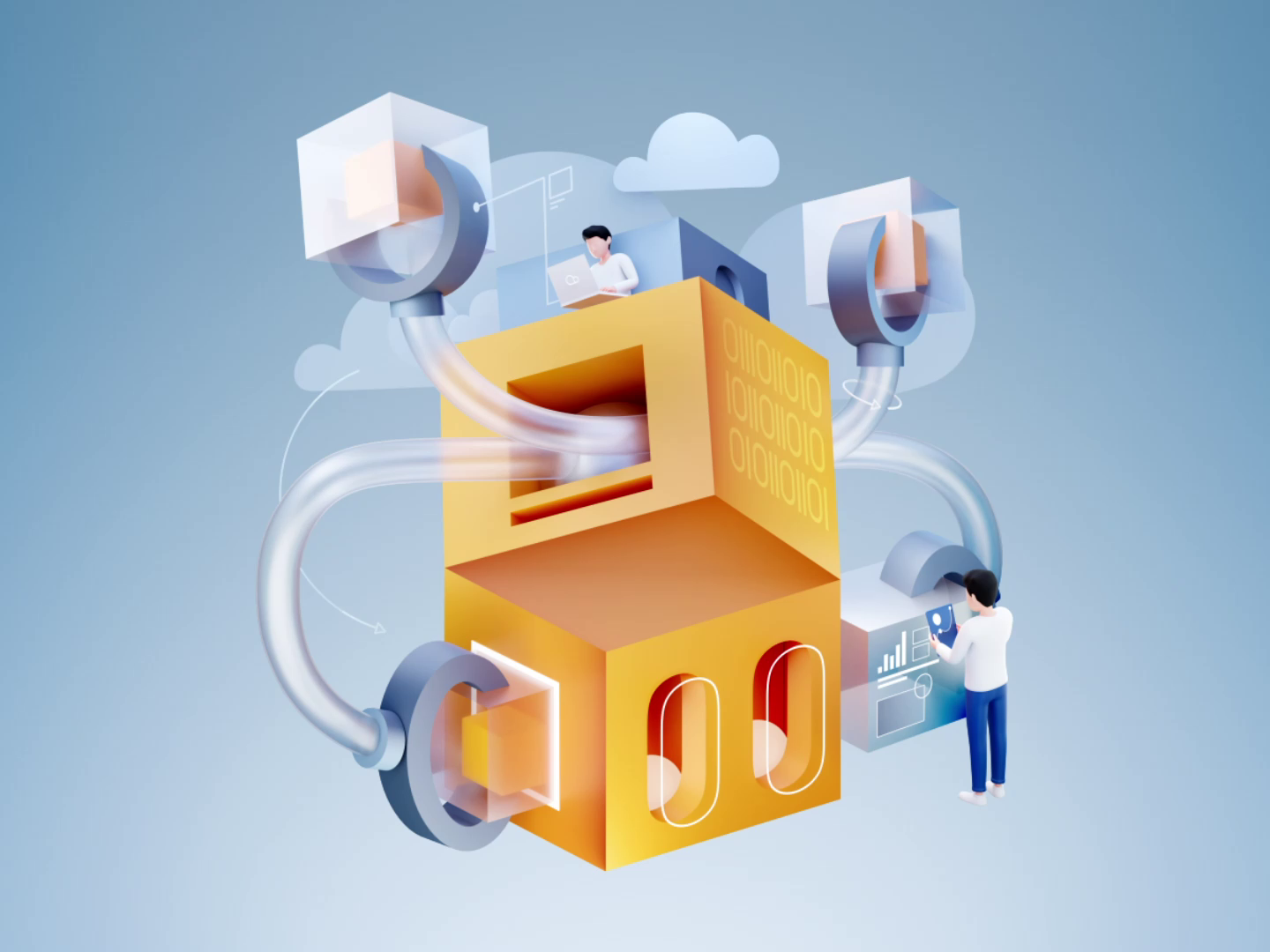 Mobia - Automation by Murilo Kleine for The Digital Panda on Dribbble