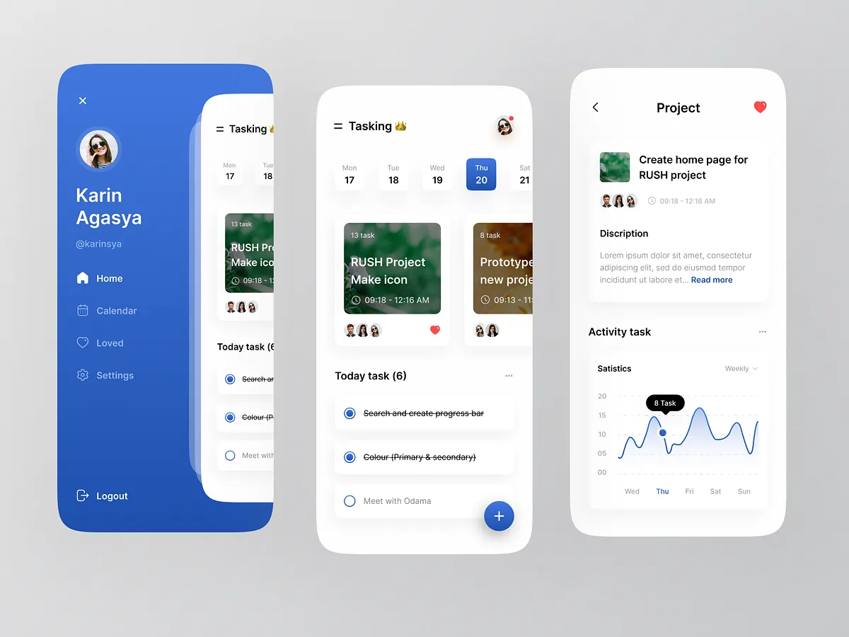Browse thousands of Mobile Side Navbar images for design inspiration ...