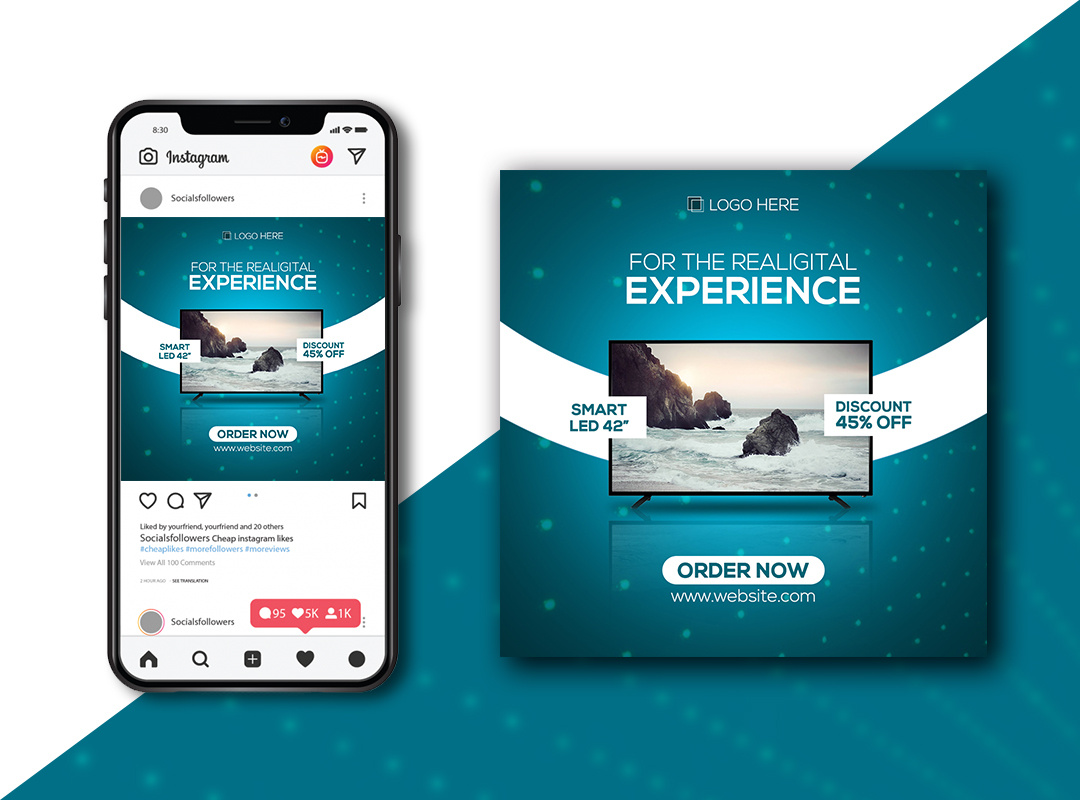 Social Media Post Design by Arman U. Oppy on Dribbble