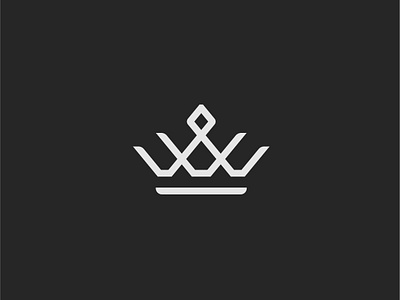 Crown mark logo by Nhat Nam Vu on Dribbble