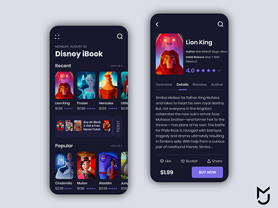 Disney UI designs, themes, templates and downloadable graphic elements ...