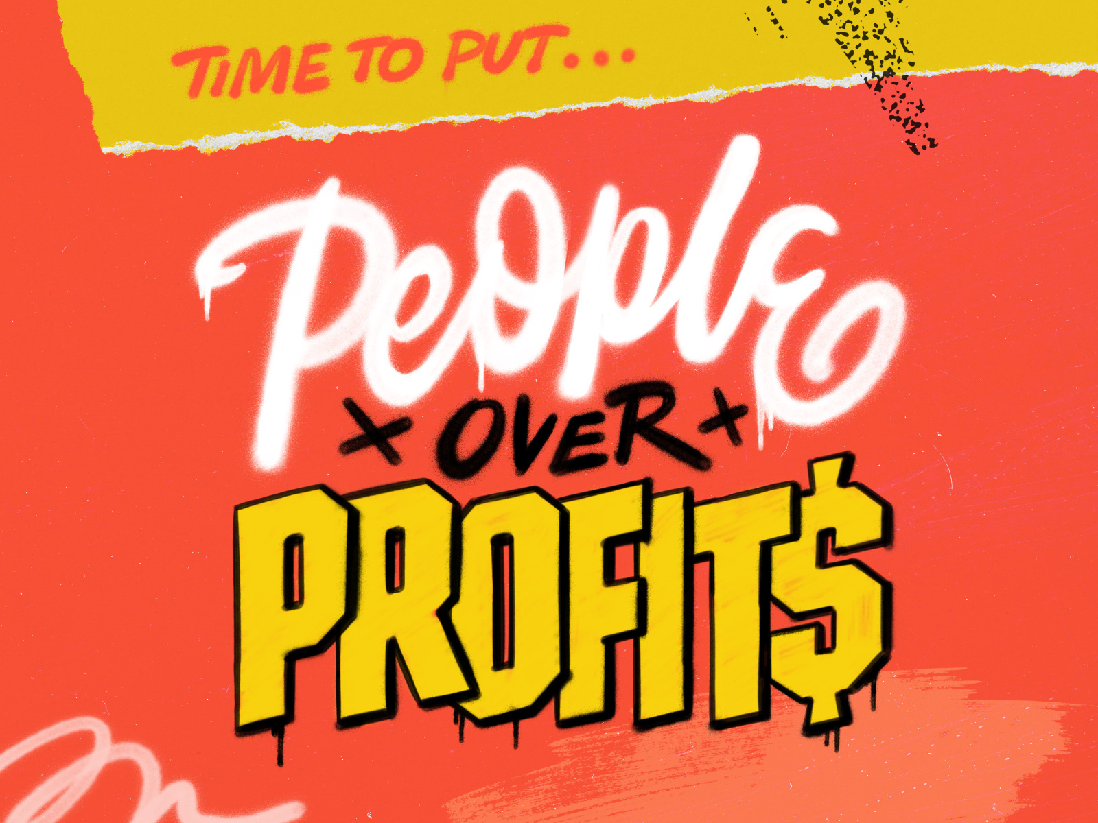 People Over Profits (2) by Scott Biersack on Dribbble