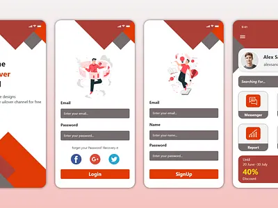 Adobe Xd UI Design designs, themes, templates and downloadable graphic ...