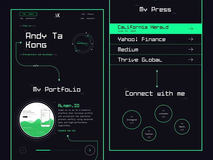 Futuristic Website designs, themes, templates and downloadable graphic ...