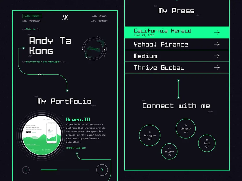 Futuristic Website designs, themes, templates and downloadable graphic ...