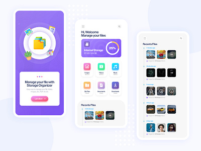 File Storage App designs, themes, templates and downloadable graphic ...