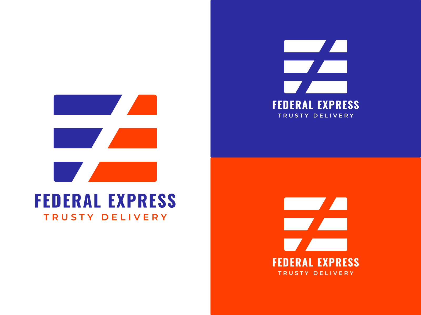 FEDERAL EXPRESS LOGO by Ray Ardi on Dribbble