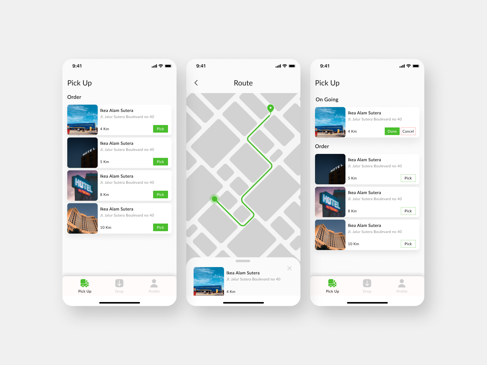 Waste Pick Up Dashboard | Design Exploration by Dzaky Waly on Dribbble
