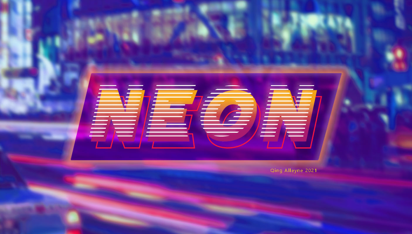 NEON WORLD by Qing Alleyne on Dribbble
