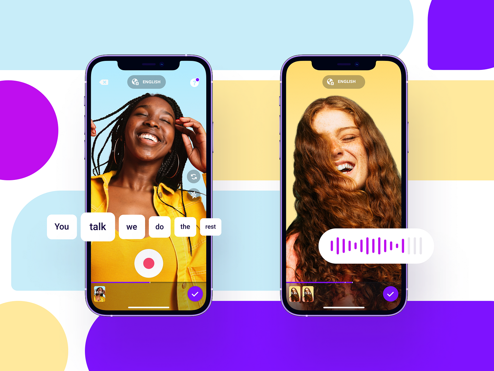 Captions Camera App by Zypsy on Dribbble