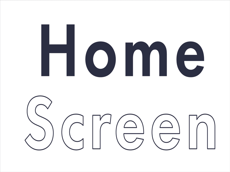 Home screen animation. by Amar Nanappagol on Dribbble