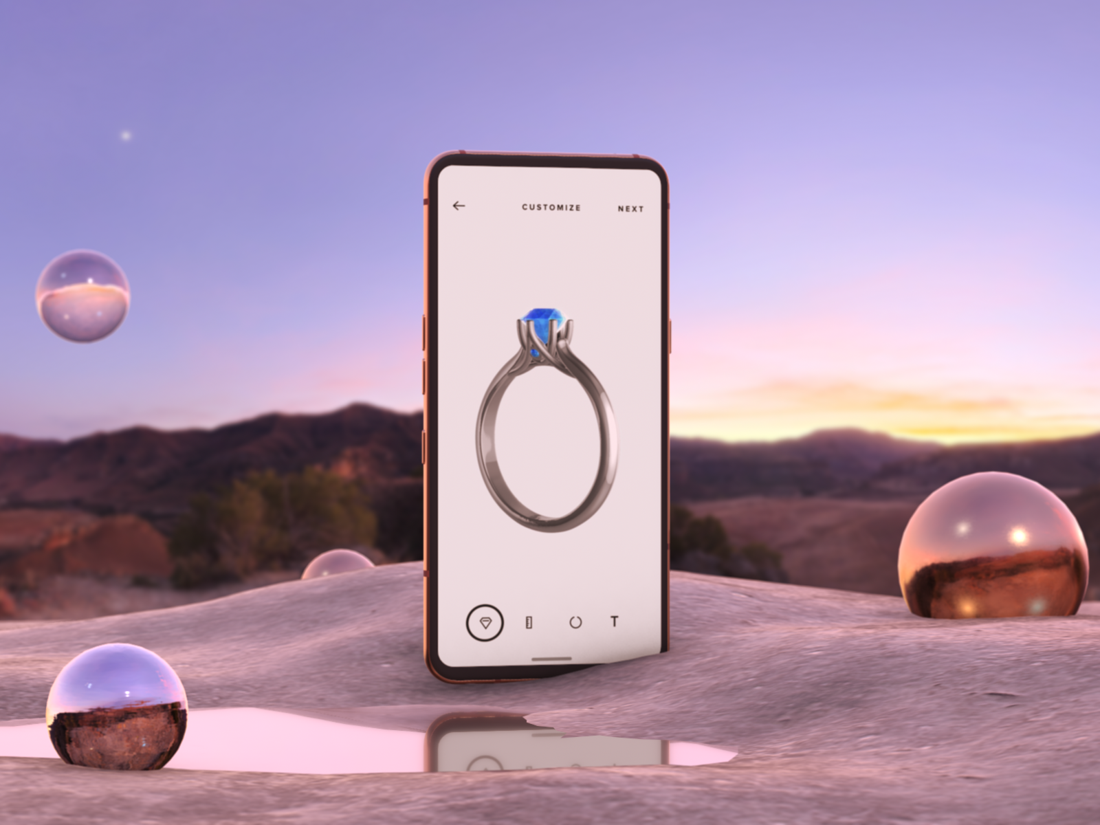 Ring Customizing Interaction by Minh Pham on Dribbble