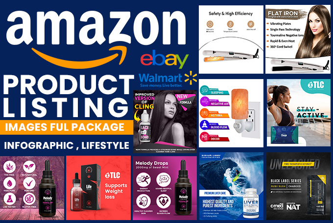 I will design amazon listing, product infographic, and lifestyle by ...