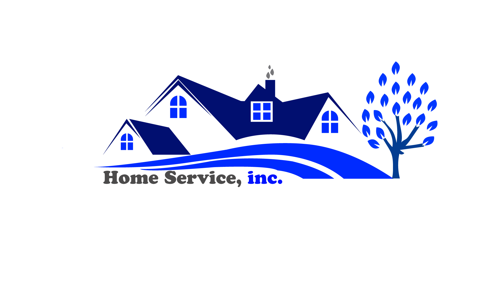 Home Service Related Logo | by Ahsanul Haque Sahan on Dribbble