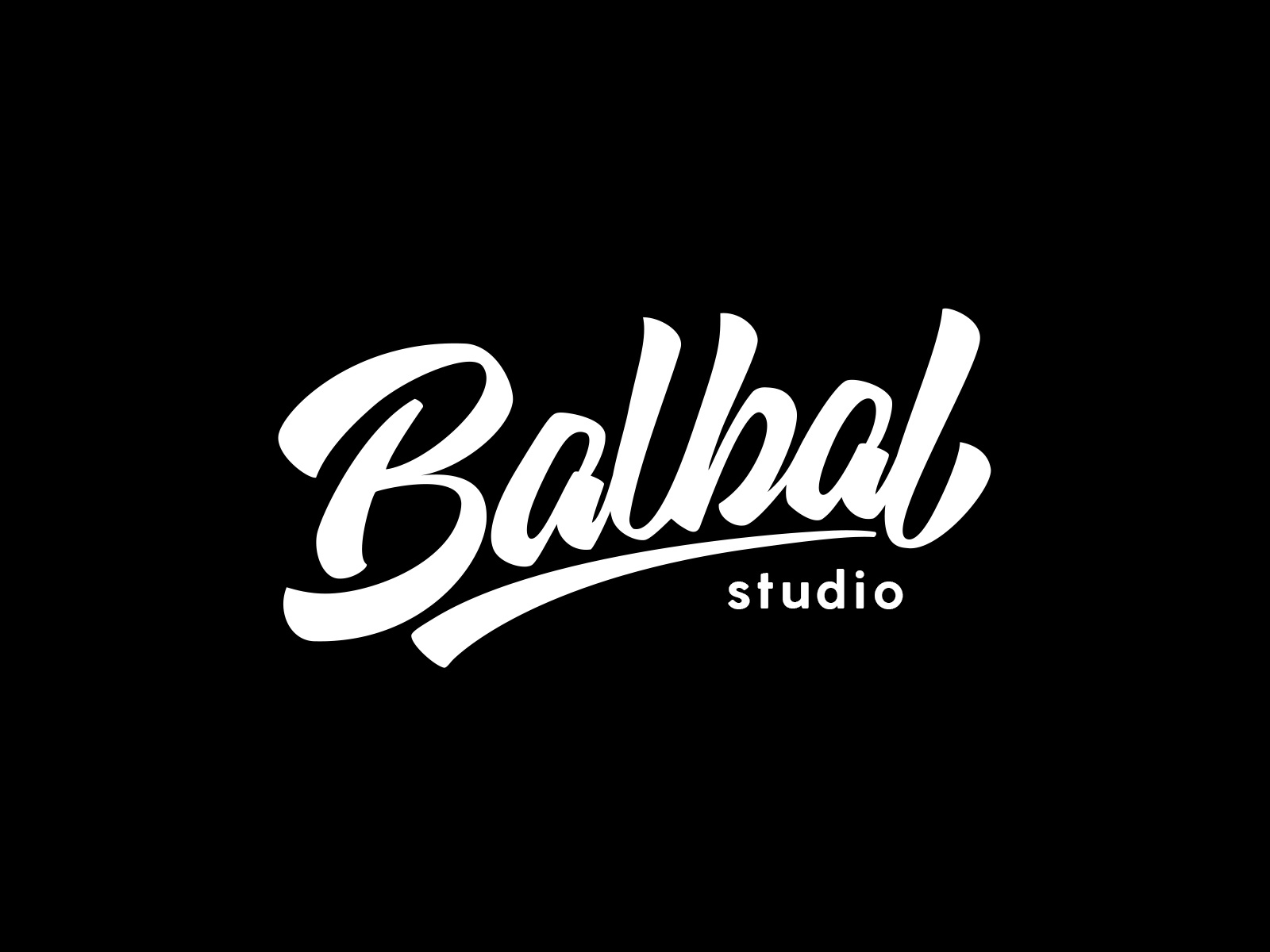 Balbal Creative Studio Logo by Sher Junushev on Dribbble
