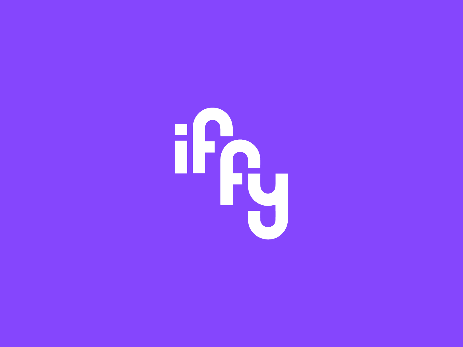 Iffy Logo Concept For Decision Making App by Tyler Cowan on Dribbble