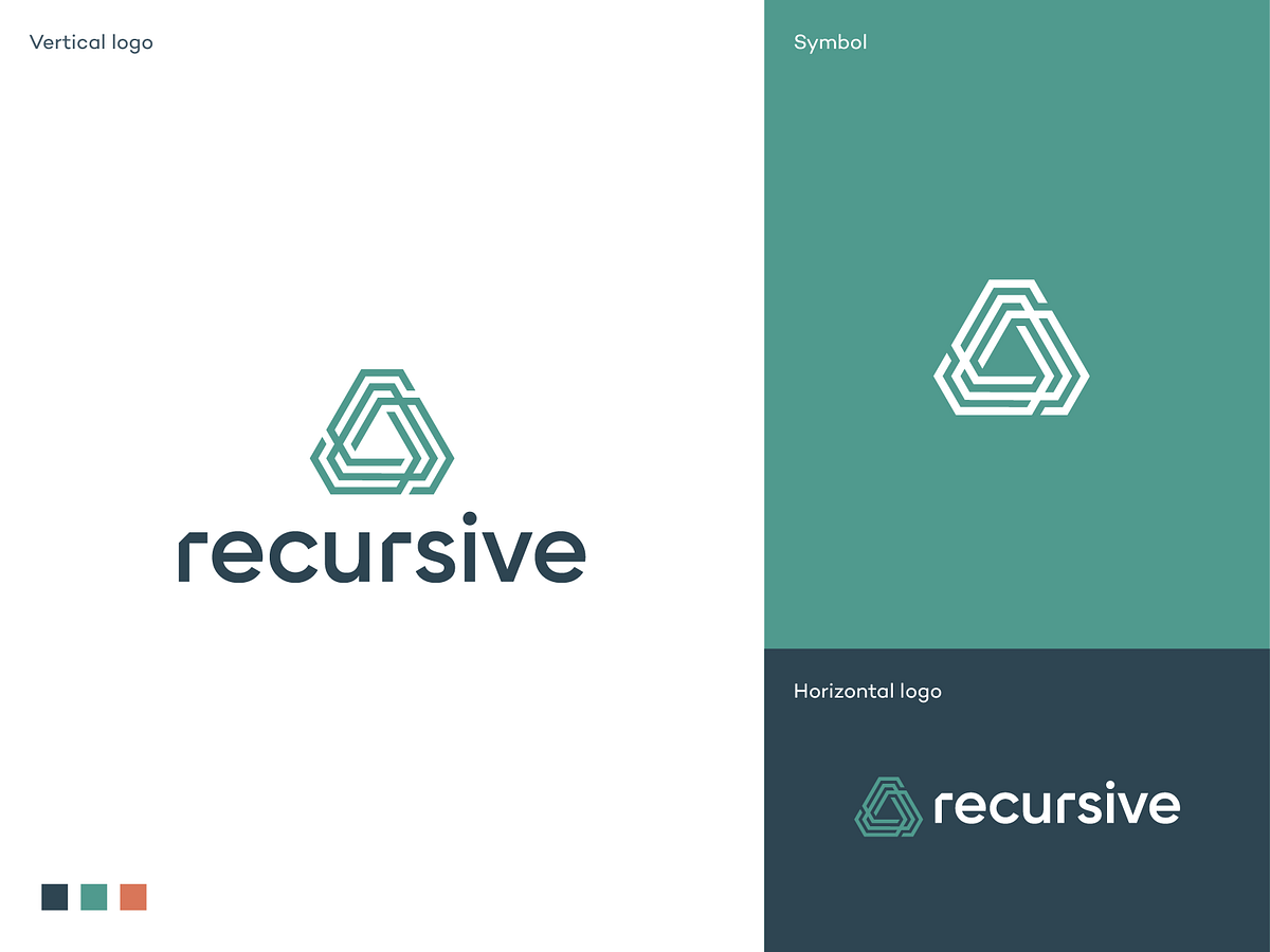 Recursive logo by Slavisa Dujkovic | logo on Dribbble