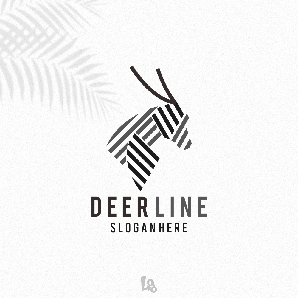 deer line by logo gaes on Dribbble