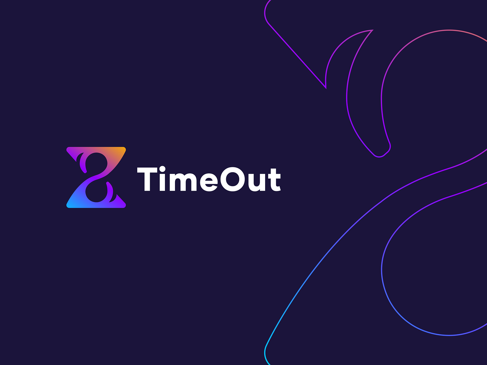 TimeOut logo concept by Daniil on Dribbble