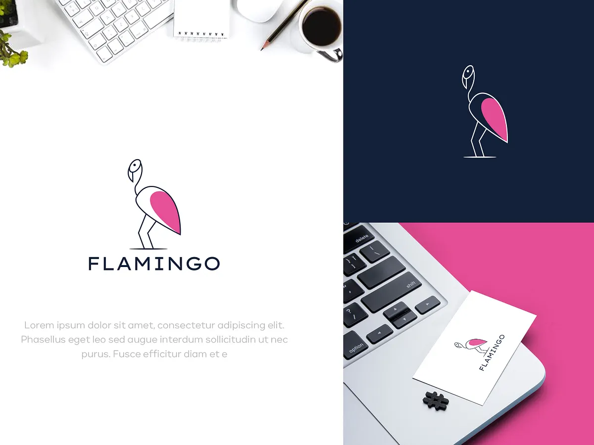 Flamingo Logo designs, themes, templates and downloadable graphic ...