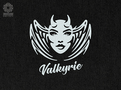 Beautiful Valkyrie Logo by Dmitriy Dzendo on Dribbble