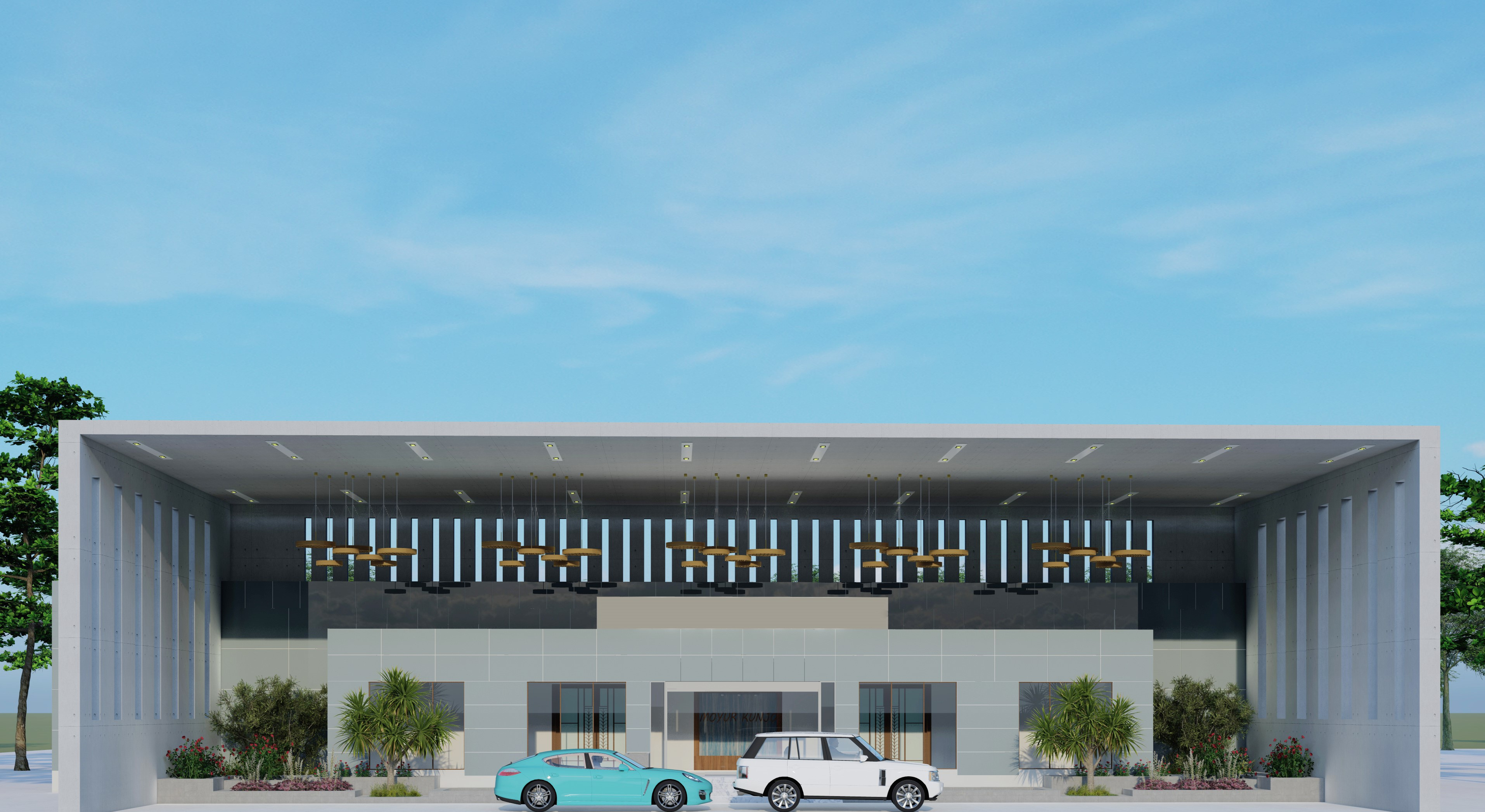 Convention Hall Exterior Design by Aloy Architects on Dribbble