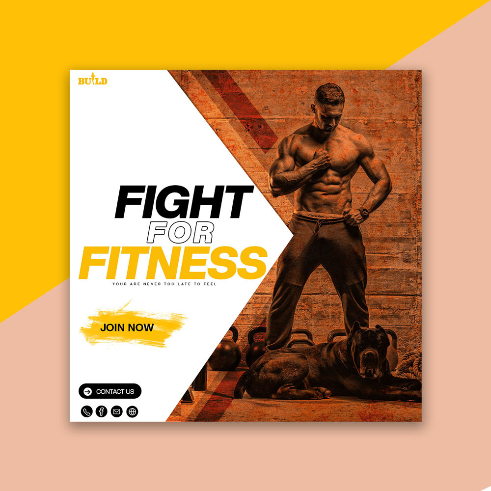 Gym poster design by Mudassar Sharif on Dribbble