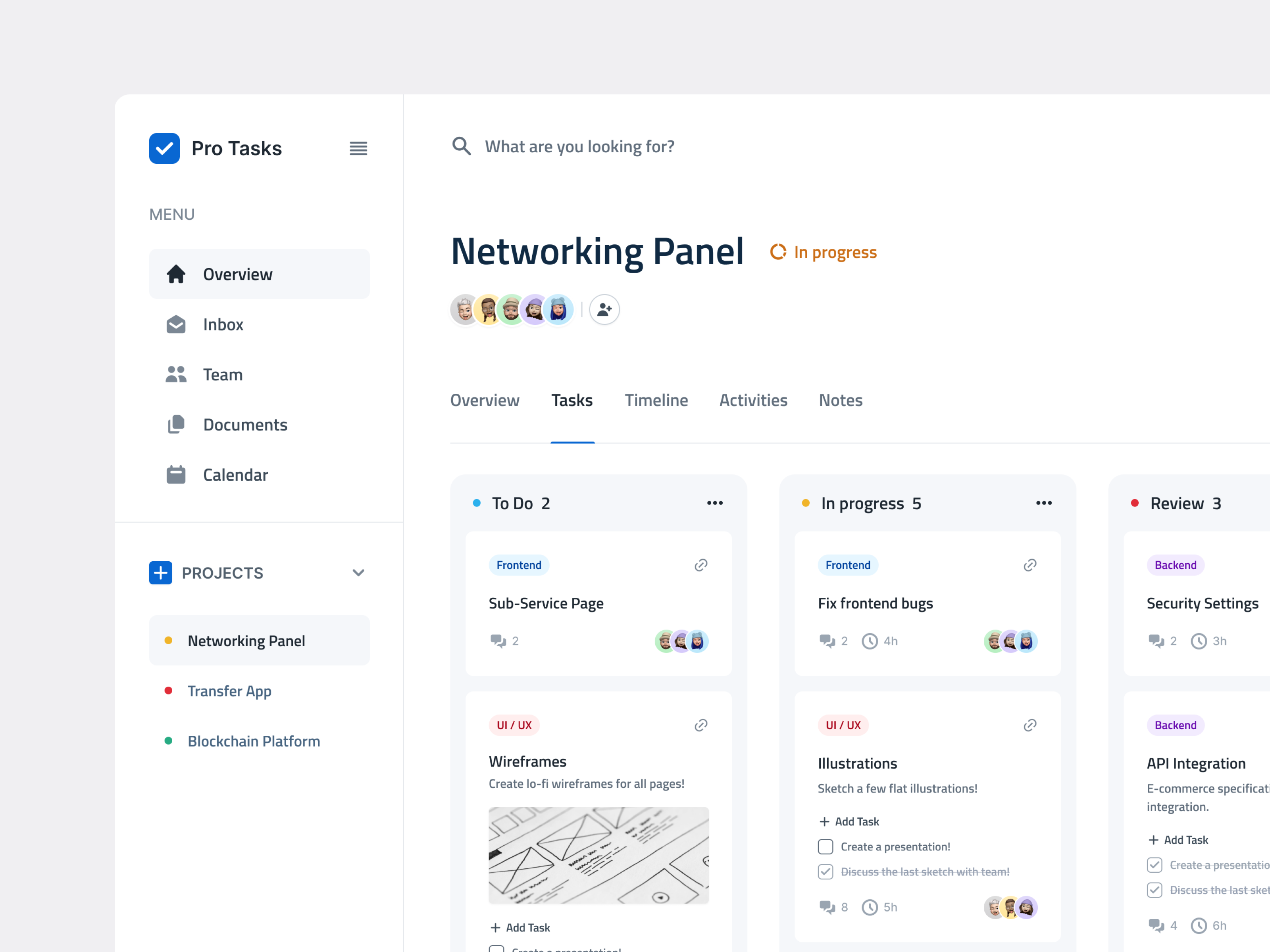 Pro Tasks : Task Manager by Kadir C. Mercan on Dribbble