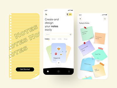 Notes App by MindInventory UI/UX for MindInventory on Dribbble