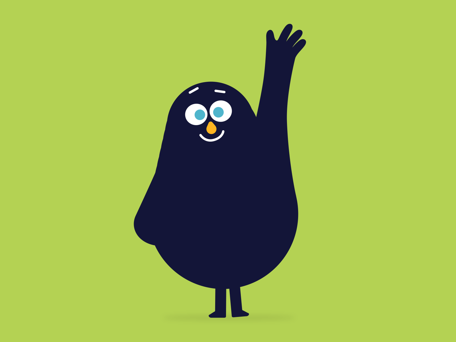 always say Hello by Bert Beckers on Dribbble