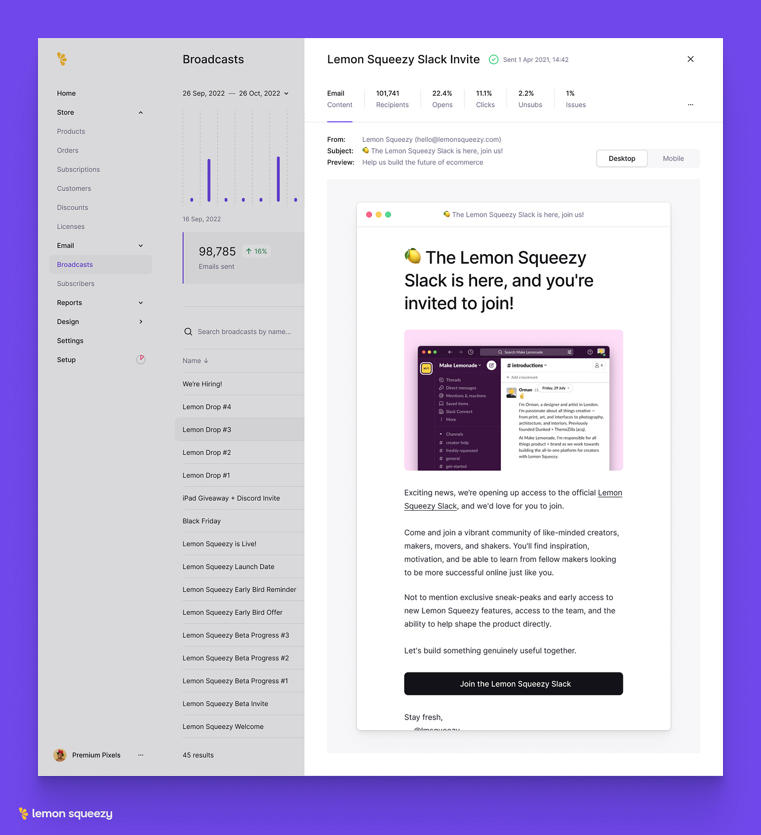 Email Reports by Orman Clark on Dribbble