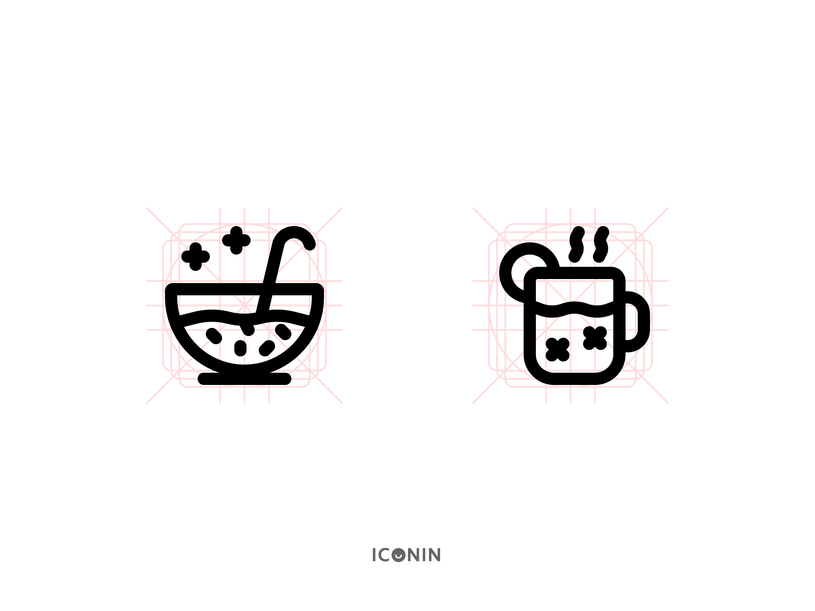 Iconin : Food And Drink Icon Set by Rizky Ramadhana 🌵 on Dribbble
