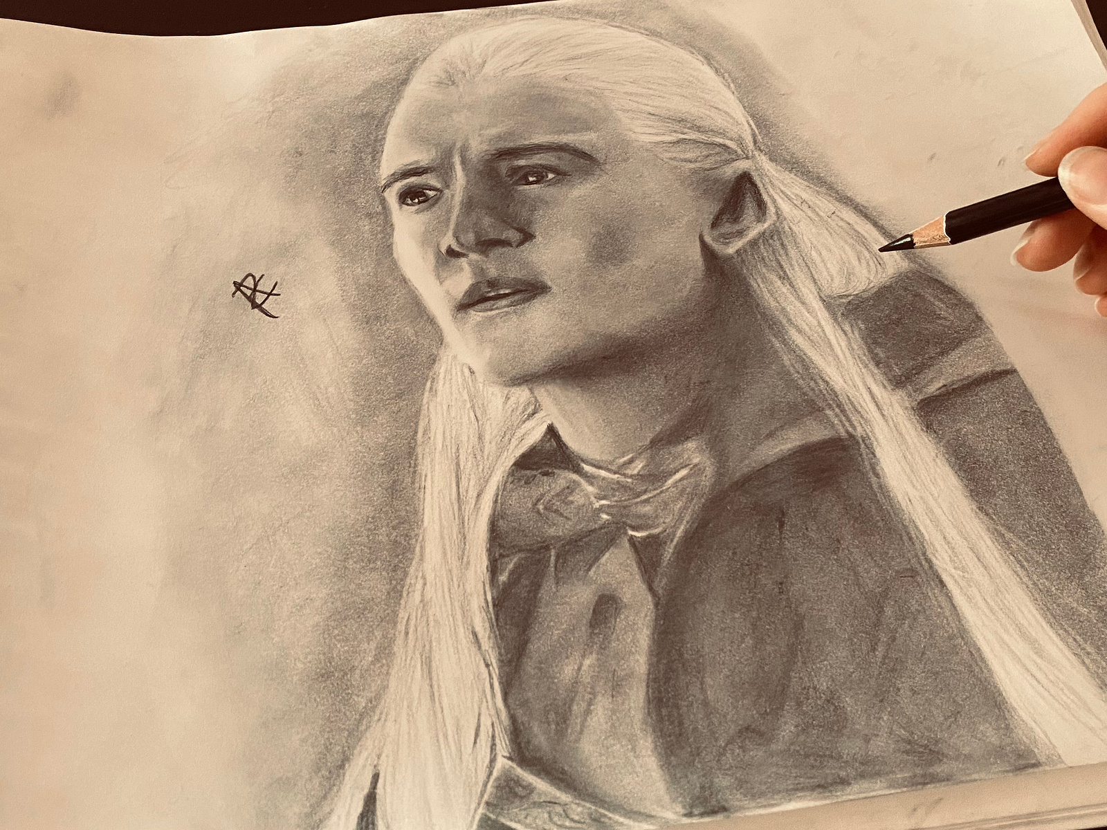 Legolas Drawing by A Little Sketchy on Dribbble