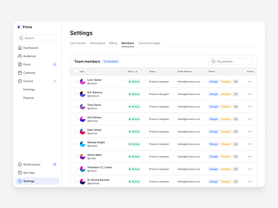 Members List designs, themes, templates and downloadable graphic ...
