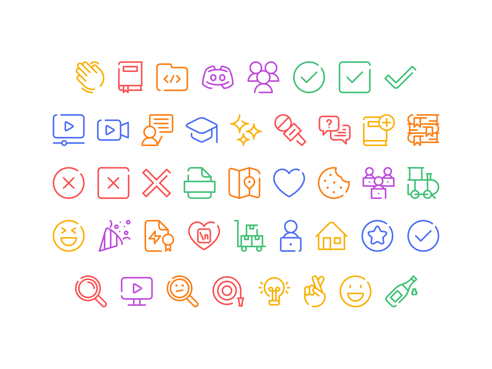 Tutorial icons by Aldddo Cervantes on Dribbble