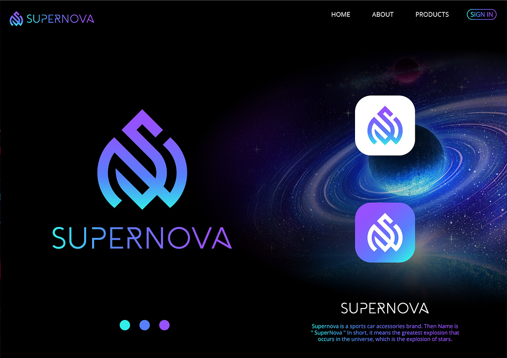 Supernova Brand Identity by Imran_GFX on Dribbble
