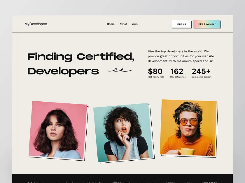 Browse thousands of Front End Developer Portfolio images for design ...