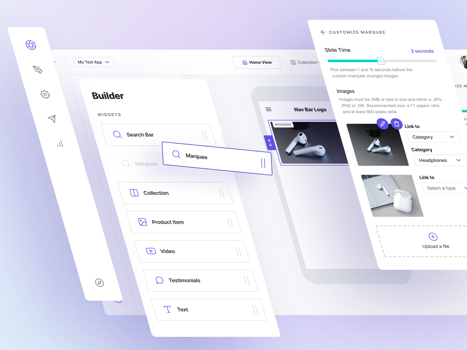 Widgets UI by Noel Niñal on Dribbble