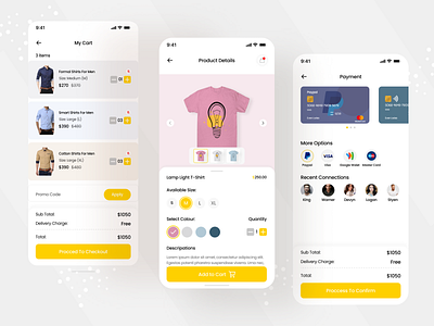 E-commerce Mobile app ui by Mamun Ahmed on Dribbble