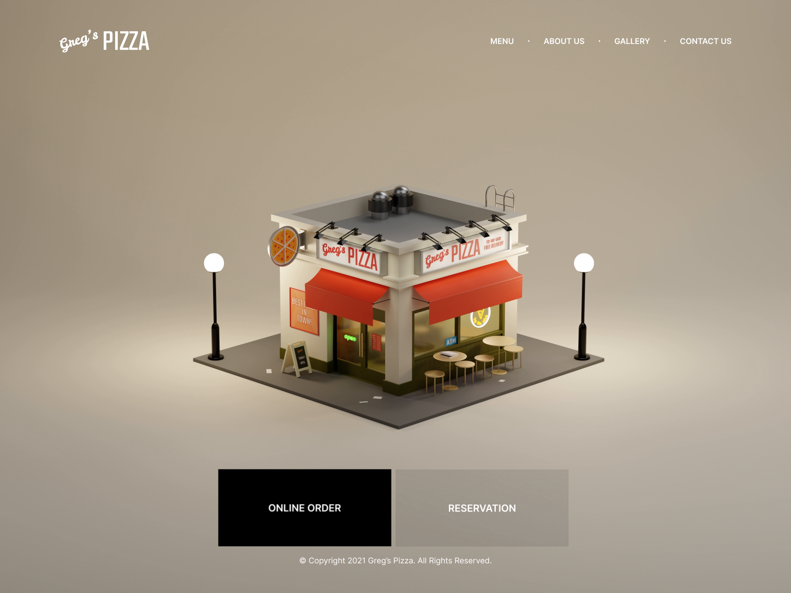 Pizza order by Dmitry Tomashevsky on Dribbble