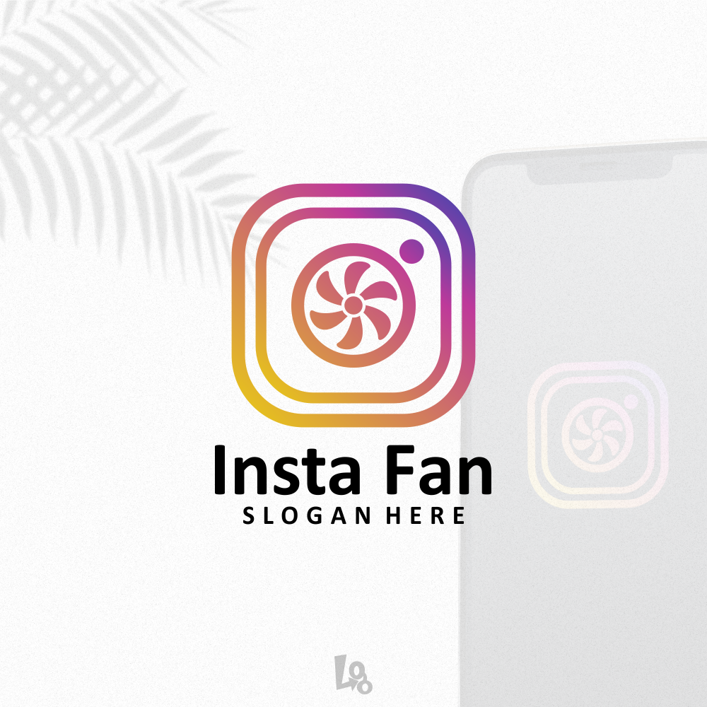 insta fan by logo gaes on Dribbble