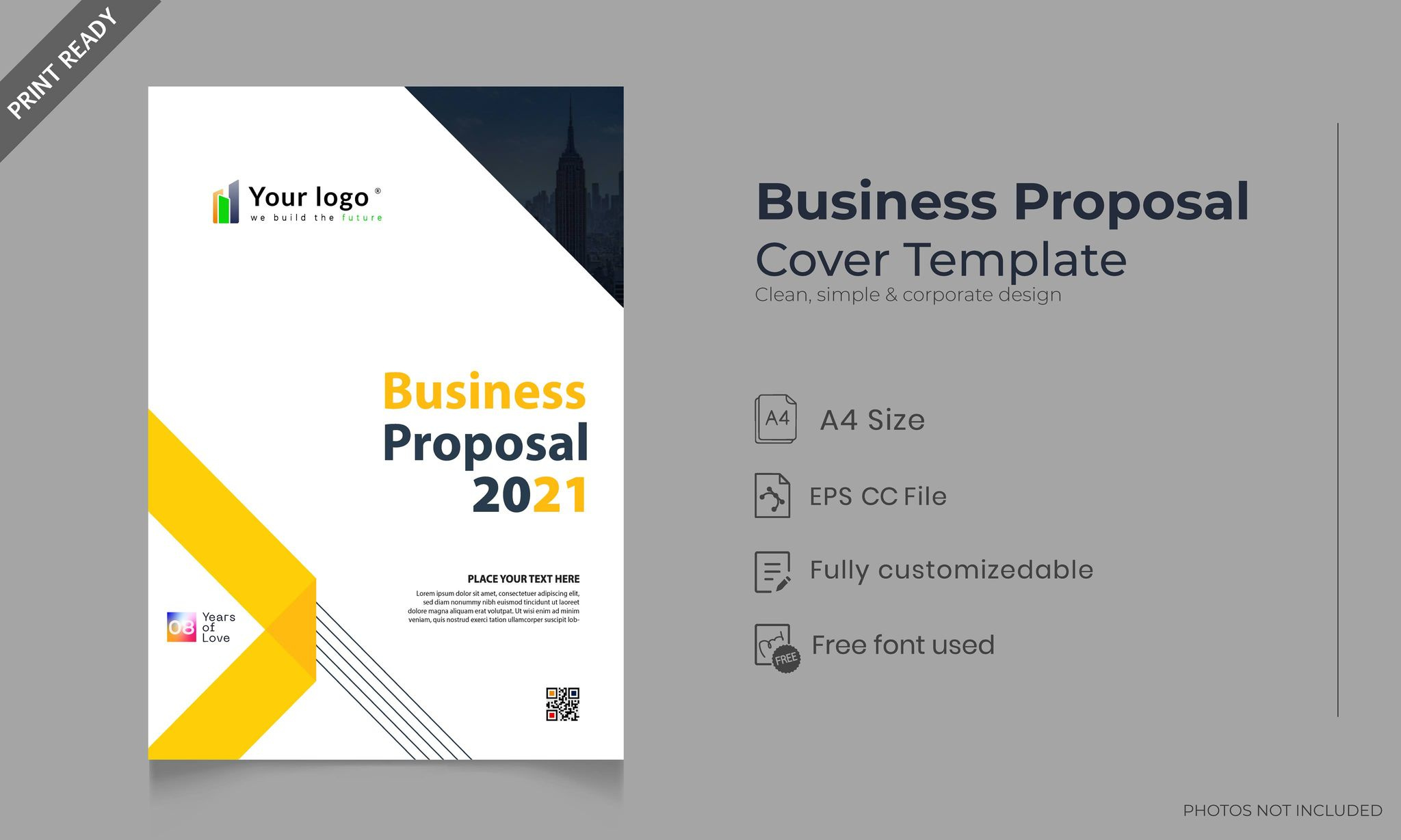 Business Proposal Cover Page Template