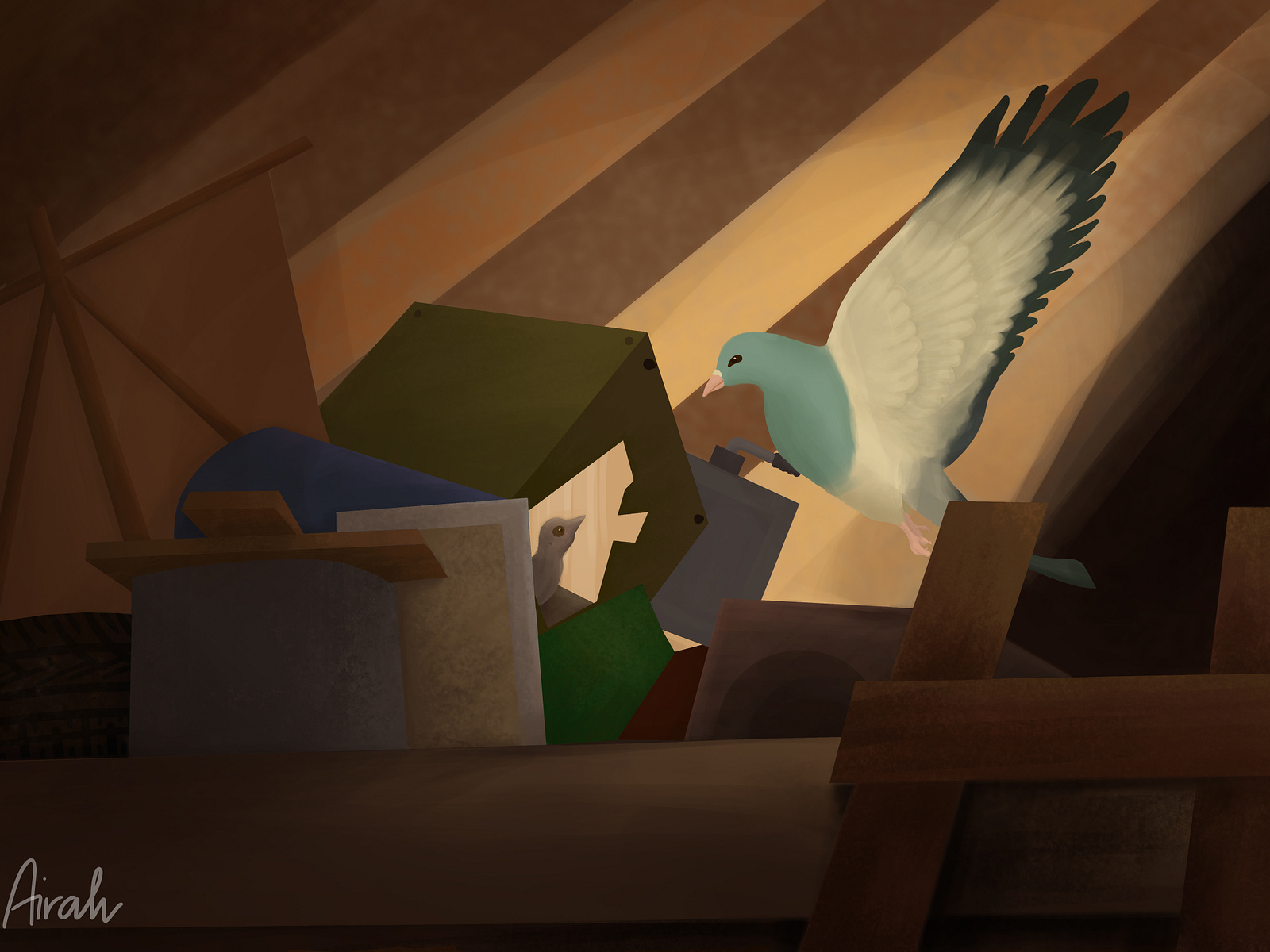 New Home | Nature Strikes Back game concept by airah limmase on Dribbble