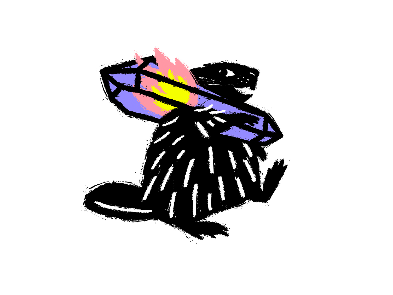 Beaver with gemstone by Tamara Radke on Dribbble