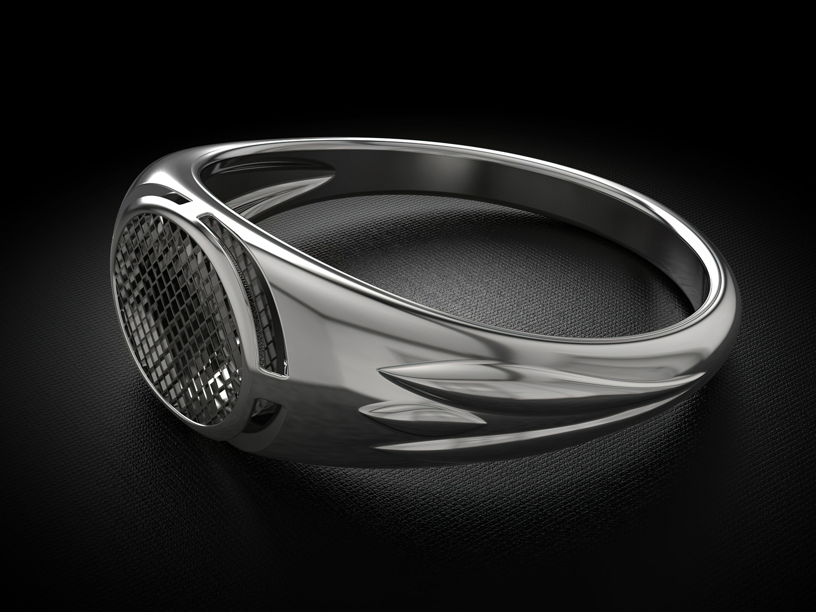 Platinum Ring Rendering by Walter Riedinger on Dribbble