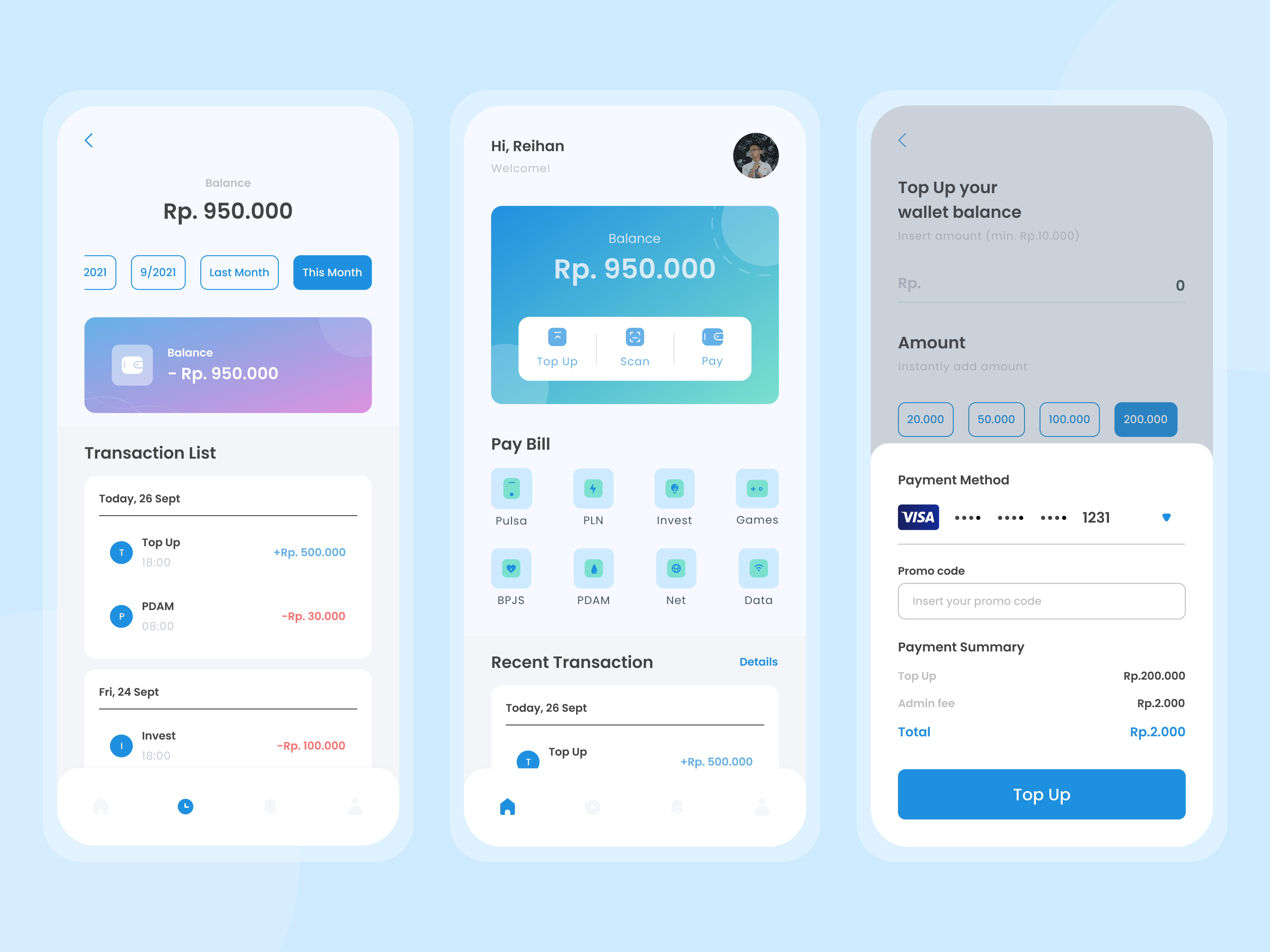Fines App by Reihan Bayzaky Bagus Mahdy on Dribbble