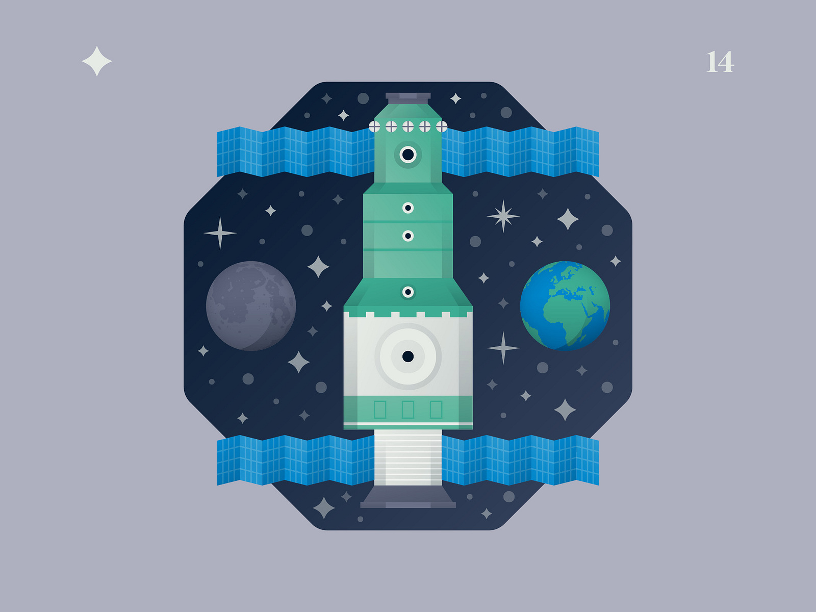 The History Of Space Exploration 14 By James Round On Dribbble the-history-of-space-exploration-14-by-james-round-on-dribbble